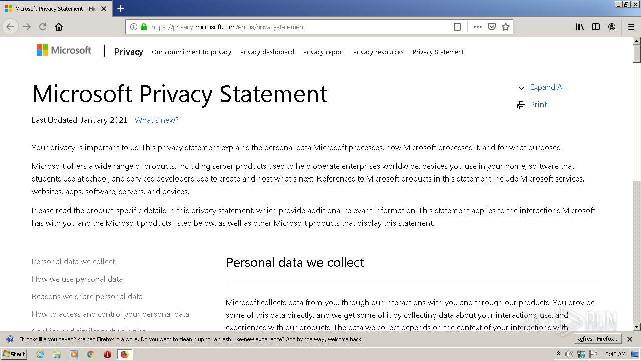 Malware analysis http://go.microsoft.com/fwlink/p/?LinkID=512132 Malicious activity | ANY.RUN ...