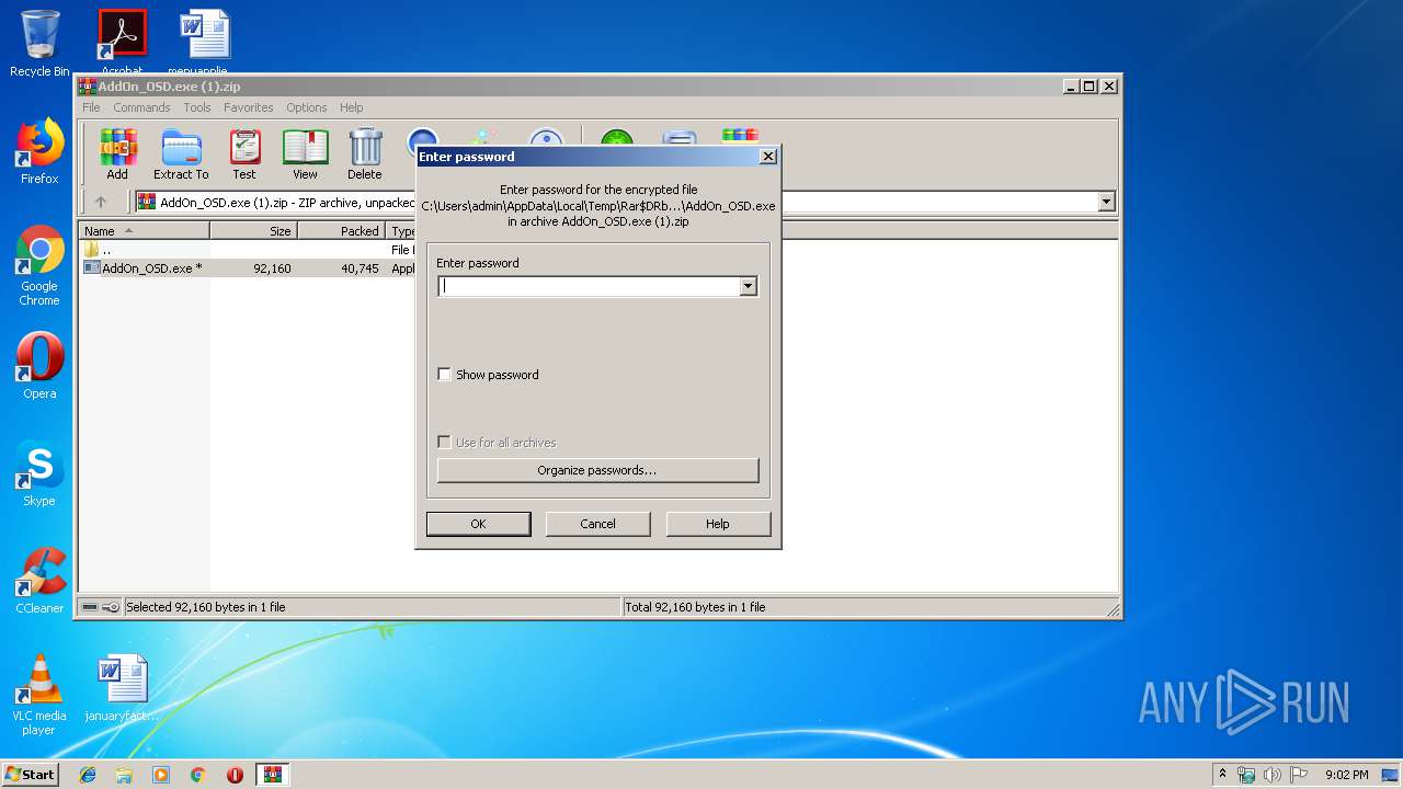 Malware analysis AddOn_OSD.exe (1).zip Malicious activity | ANY.RUN ...