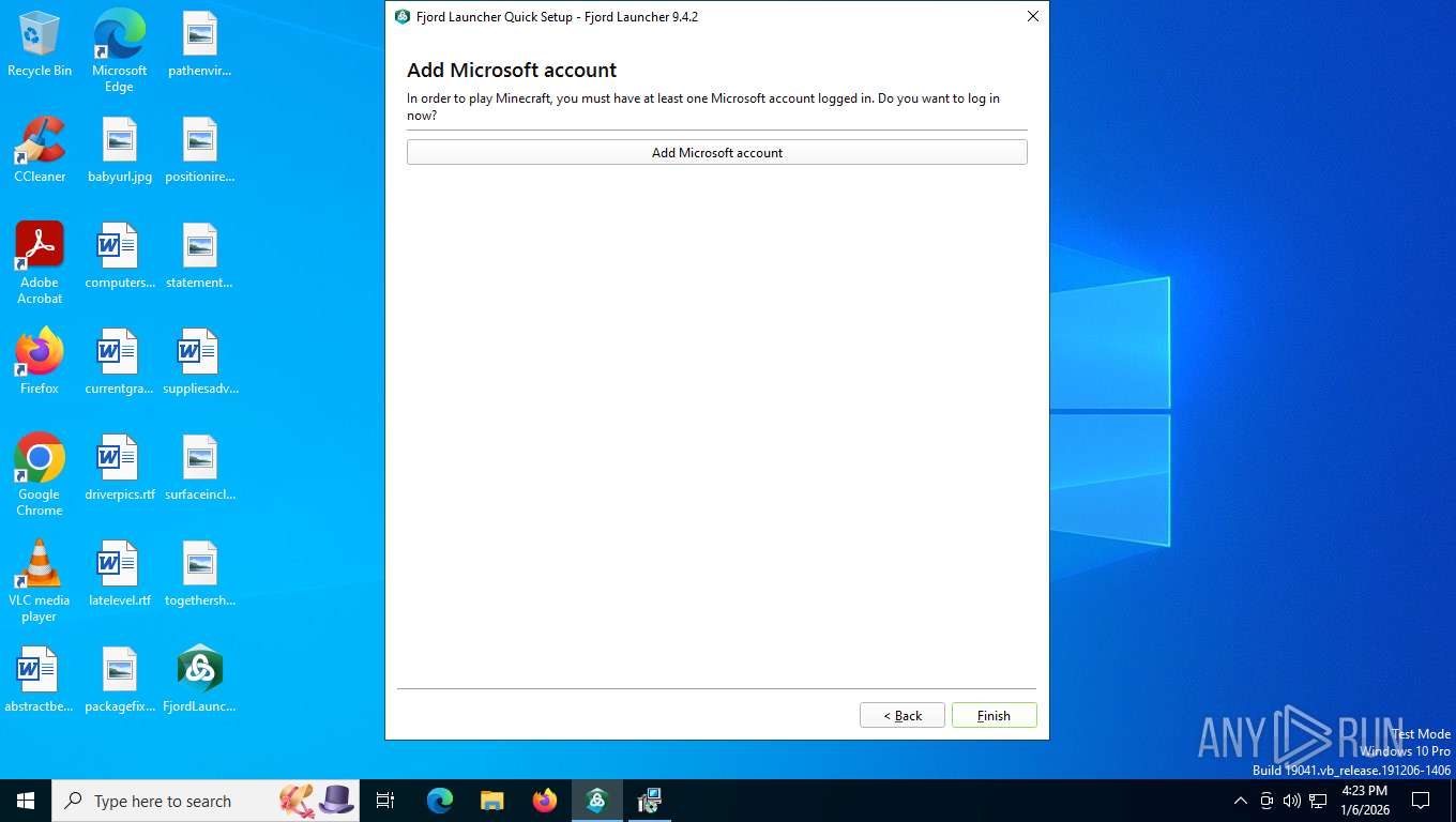 Malware analysis FjordLauncher-Windows-MSVC-Setup-9.4.2.exe Malicious ...