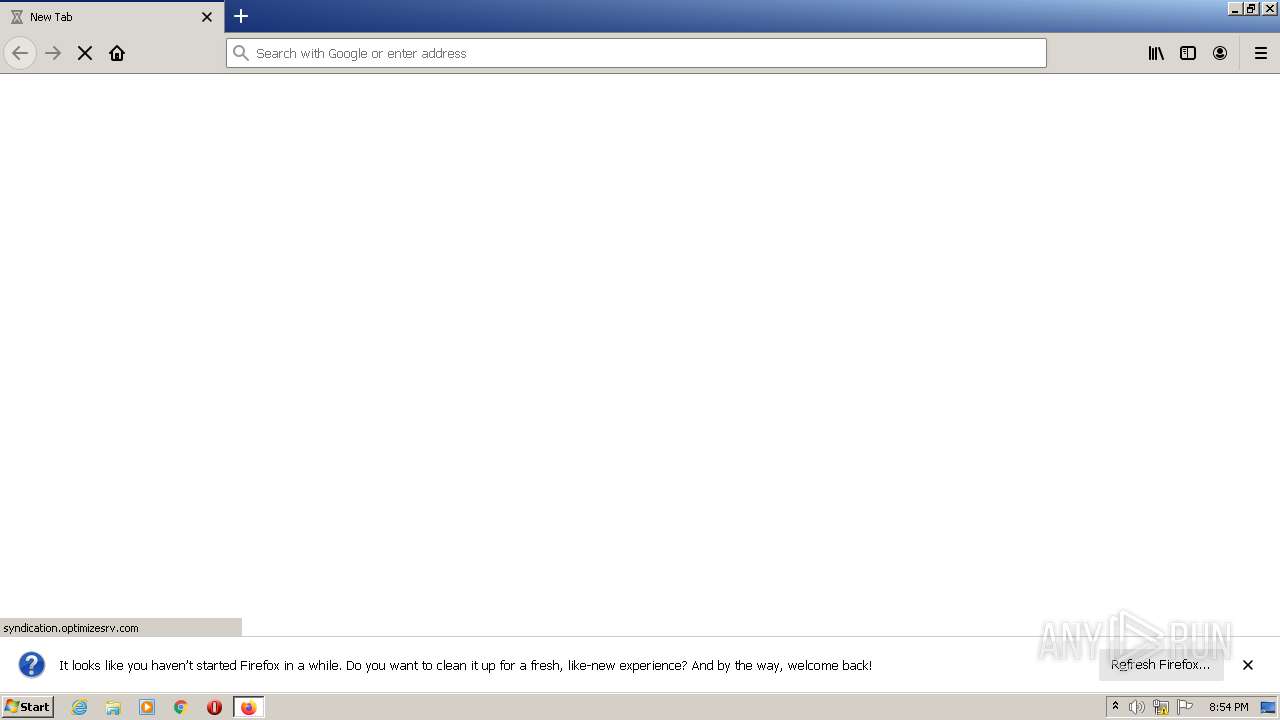 Malware analysis https://syndication.optimizesrv.com/splash.php?cat\=&type\=8&cookieconsent ...