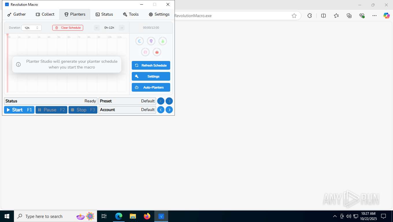 Malware analysis https://github.com/nosyliam/revolution-macro/releases/download/v0.7b ...