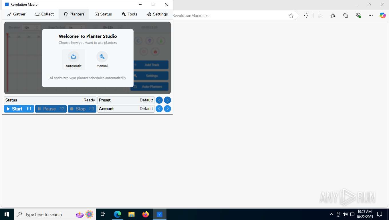Malware analysis https://github.com/nosyliam/revolution-macro/releases/download/v0.7b ...