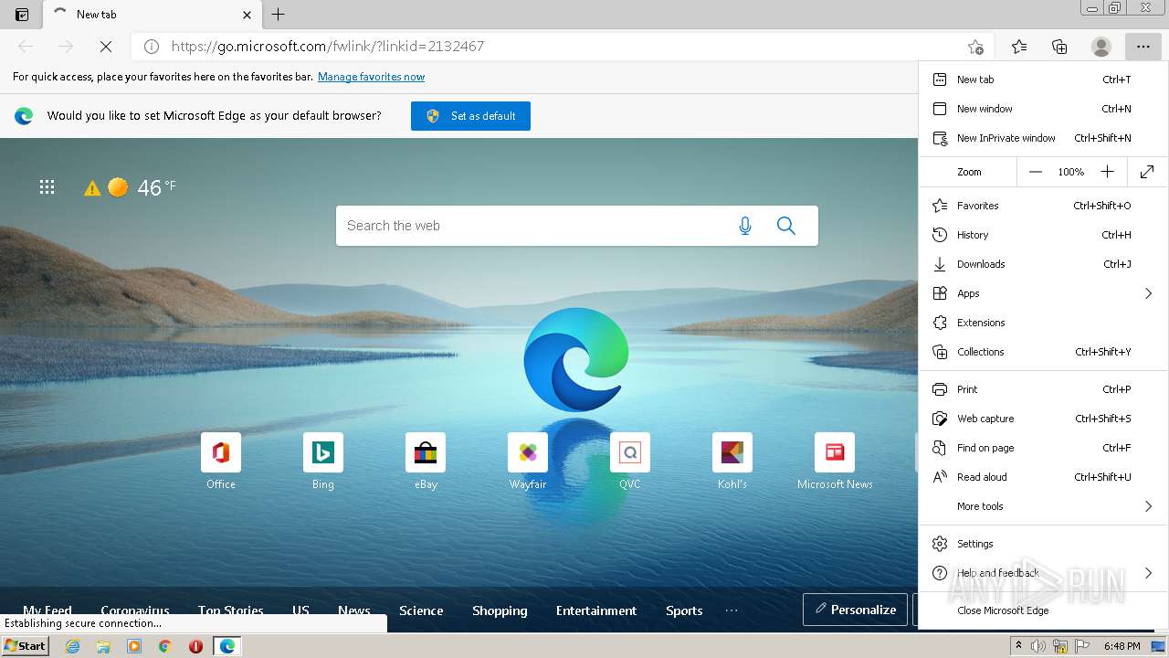 Malware analysis downloadEdge.aspx Malicious activity | ANY.RUN ...