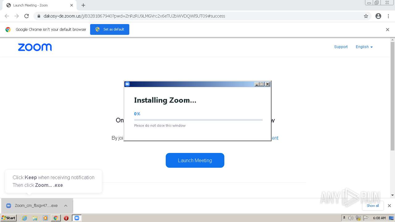 Malware analysis https://dakosy-de.zoom.us/j/83281867940?pwd=ZnRzRU9LMGVrc2x6eTU2bWVDQWl5UT09 ...