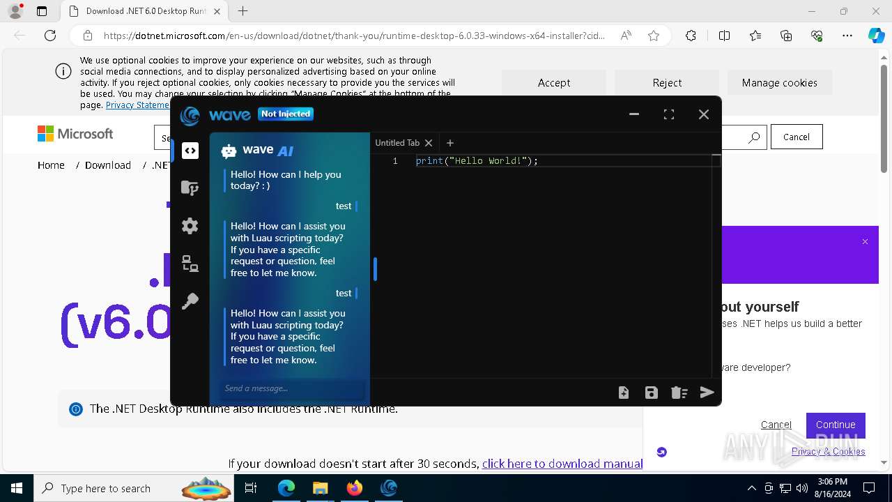Analysis getwave.gg Malicious activity - Interactive analysis ANY.RUN