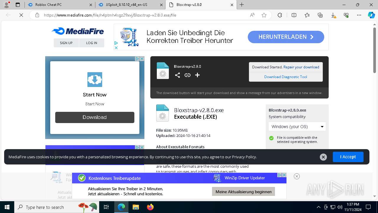 Malware analysis https://rkns.link/nv4dz Malicious activity | ANY.RUN ...