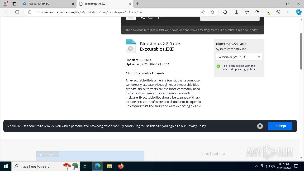 Malware analysis https://rkns.link/nv4dz Malicious activity | ANY.RUN ...