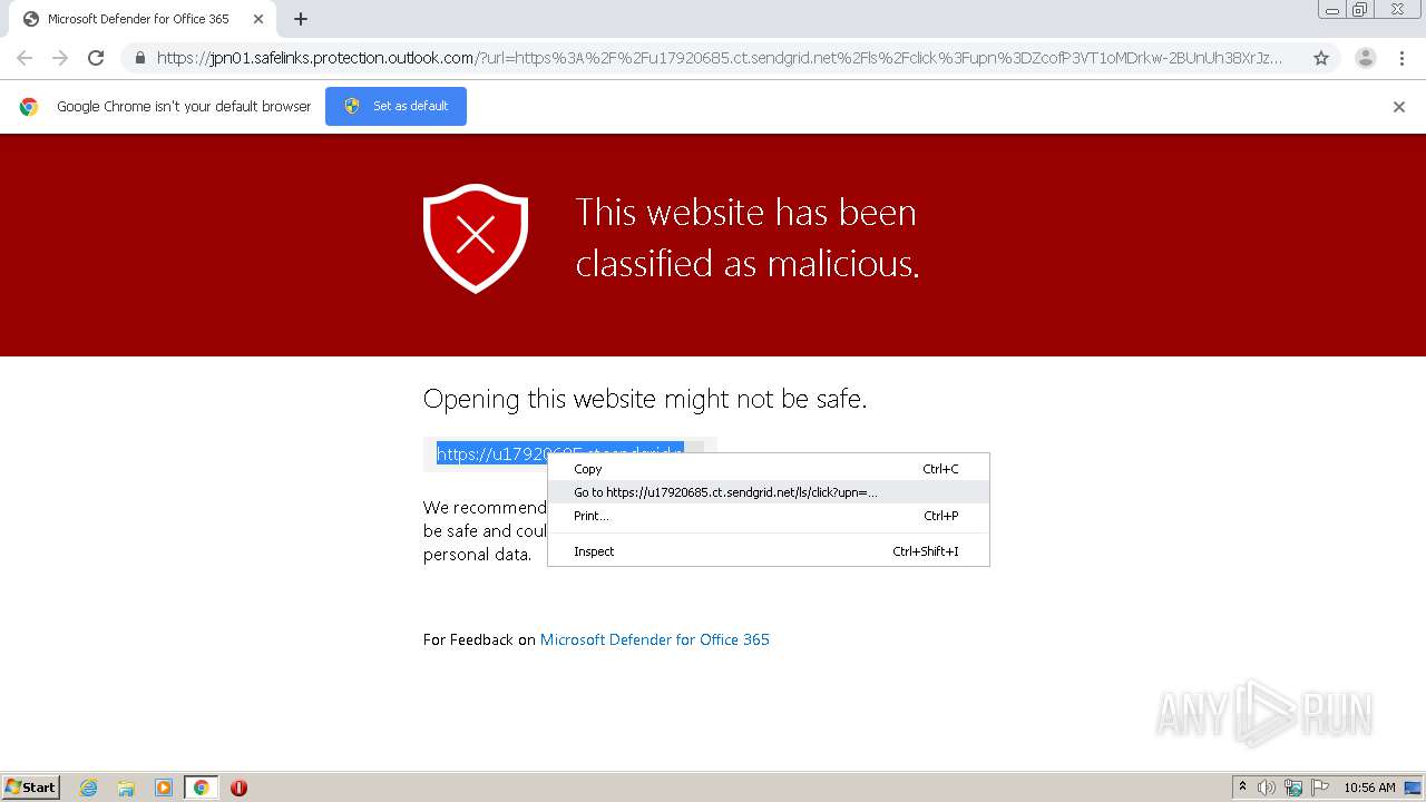 Malware Analysis Https: Jpn01.safelinks.protection.outlook.com ?url