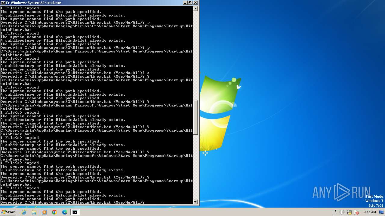Malware analysis L0Lz.bat Malicious activity | ANY.RUN - Malware ...