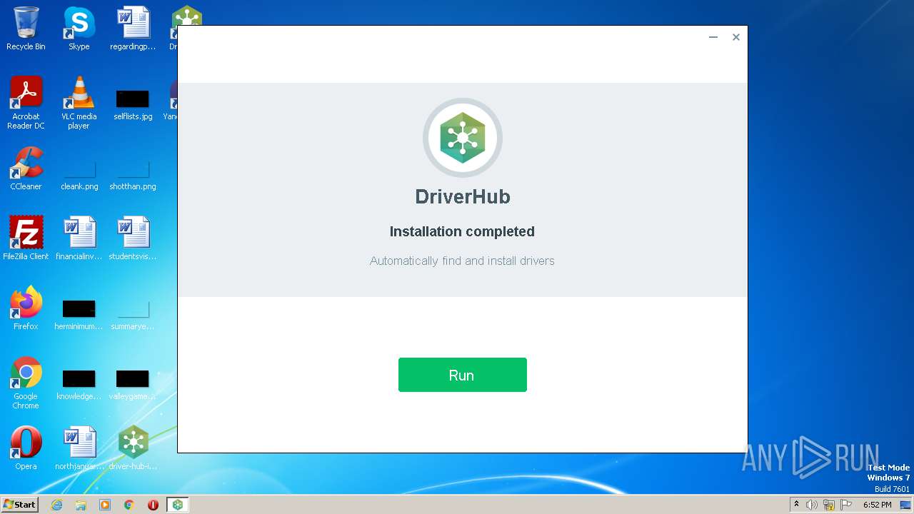 Malware analysis driver-hub-install__28.exe Malicious activity | ANY ...