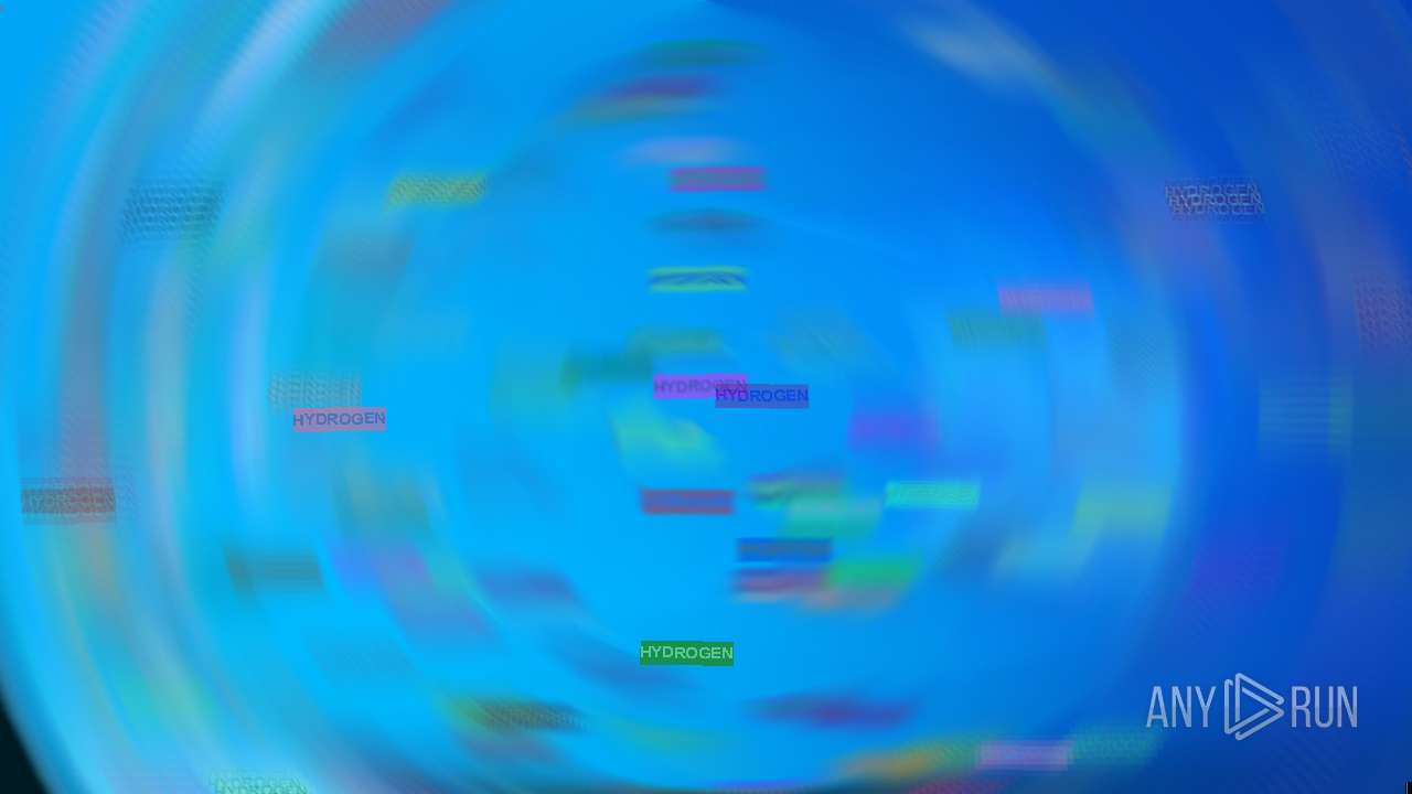 Malware analysis hydrogen.exe Malicious activity | ANY.RUN - Malware ...