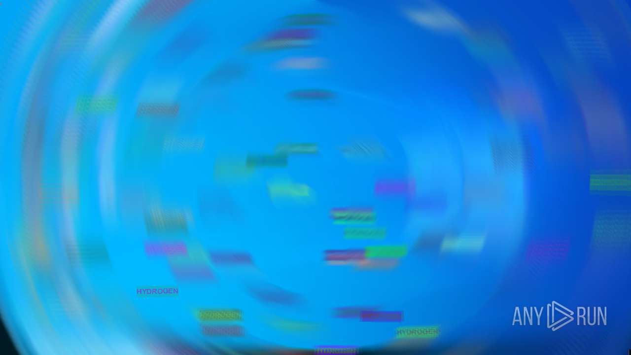 Malware analysis hydrogen.exe Malicious activity | ANY.RUN - Malware ...