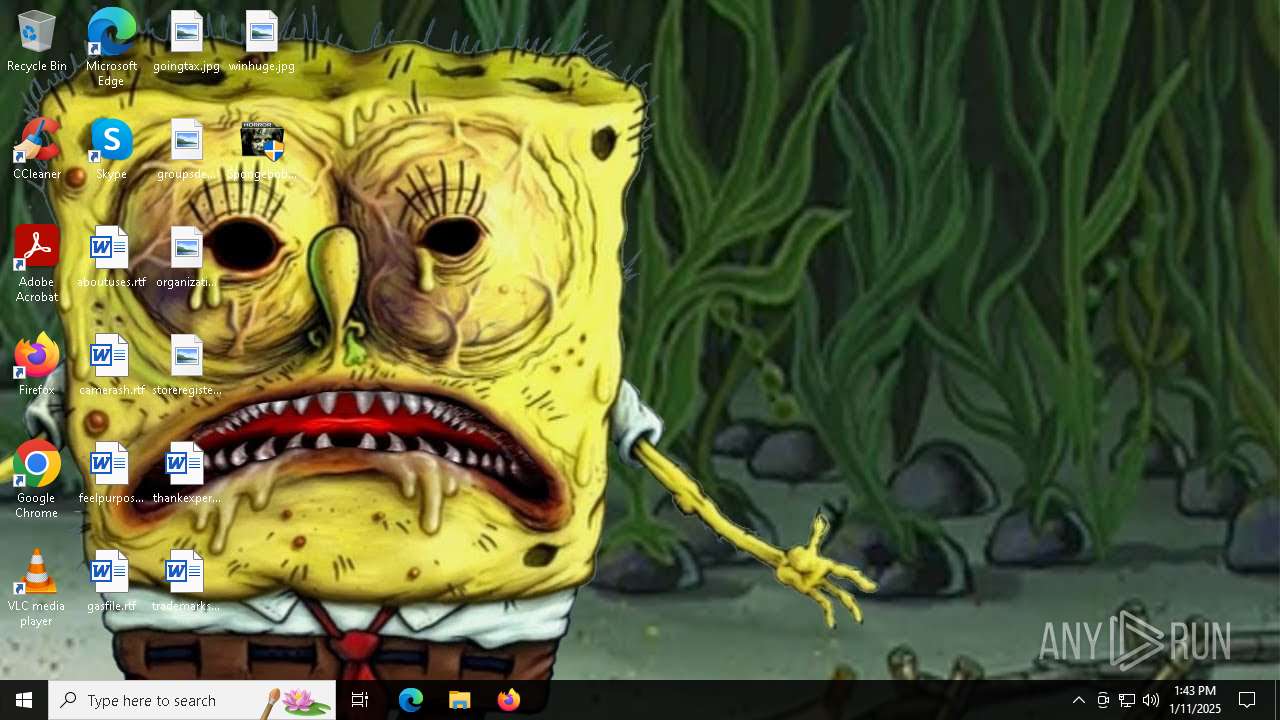 Malware analysis SpongebobNoSleep2.exe Malicious activity | ANY.RUN ...