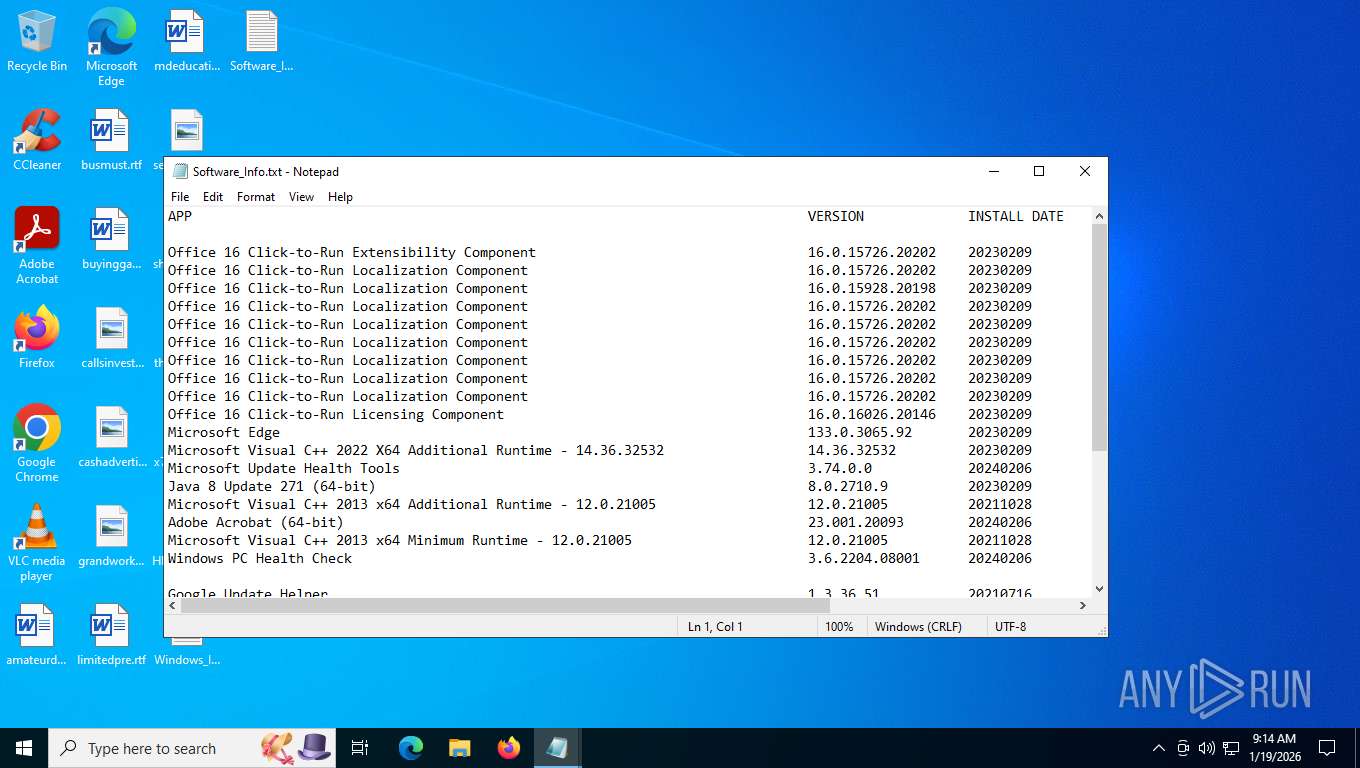 Malware analysis ...