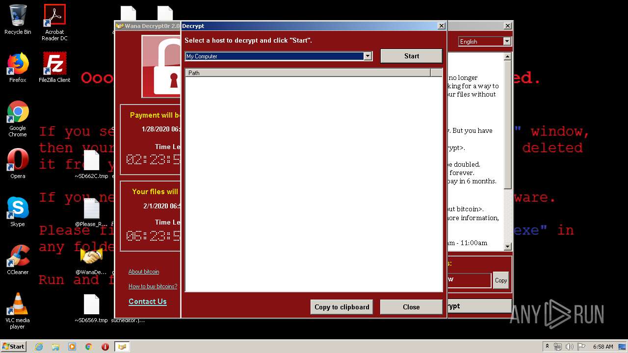 Analysis test_internet.exe (MD5: 84C82835A5D21BBCF75A61706D8AB549 ...