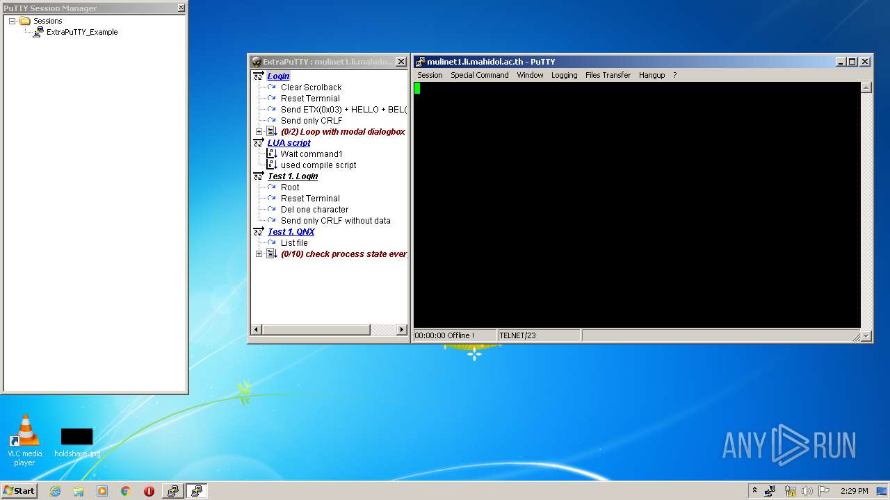 Malware analysis ExtraPuTTY 0.29 RC2 installer.exe Malicious activity ANY.RUN Malware Sandbox Online