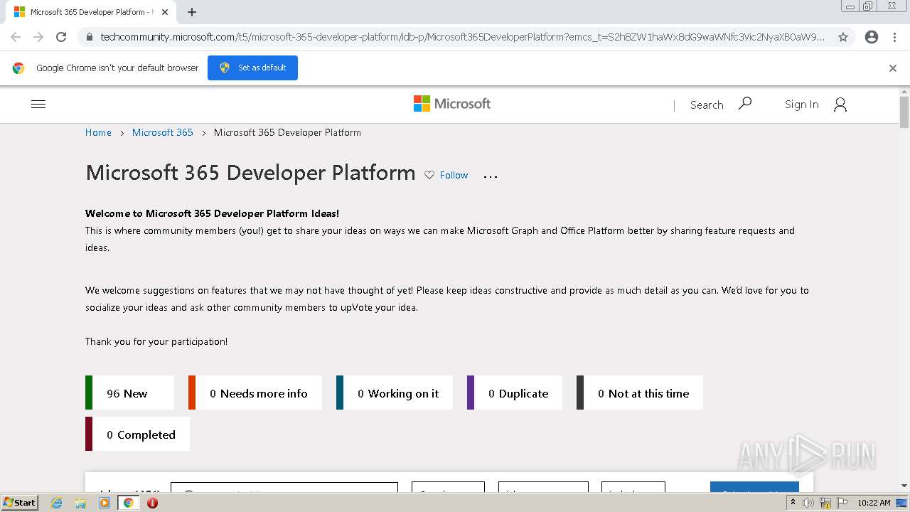 Malware analysis https://techcommunity.microsoft.com/t5/microsoft-365 ...