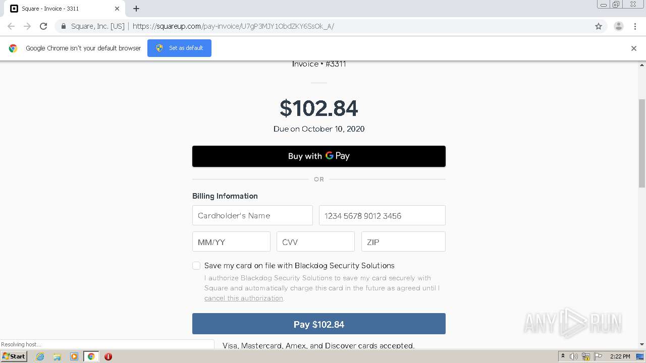 Malware analysis https://rfrtpc7s.r.us-west-2.awstrack.me/L0/https:%2F%2Fsquareup.com%2Fpay ...