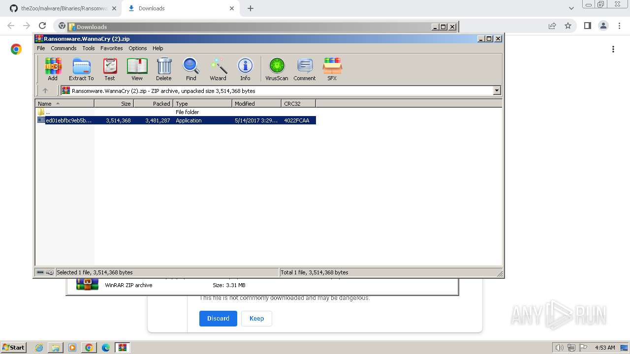 Malware Analysis Https: Github.com Ytisf Thezoo Blob Master Malware