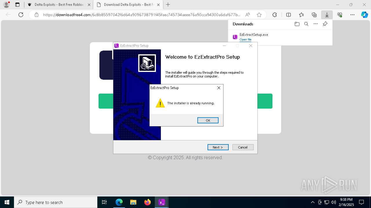 Malware analysis deltaexploits.gg Malicious activity | ANY.RUN - Malware Sandbox Online