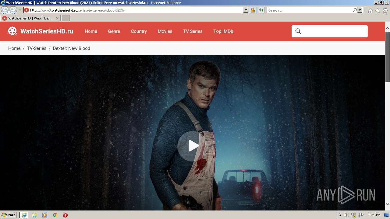 Malware analysis https://www3.watchserieshd.ru/series/dexter-new-blood ...