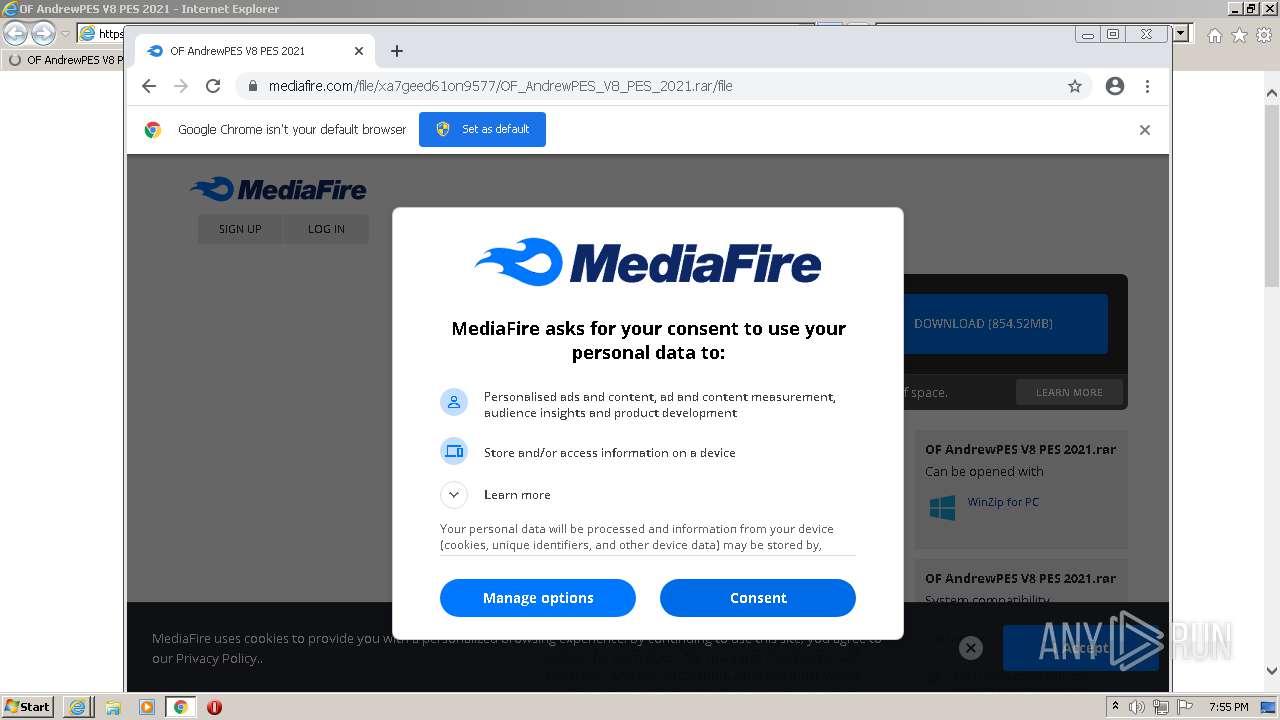 Malware analysis https://www.mediafire.com/file/xa7geed61on9577/OF ...