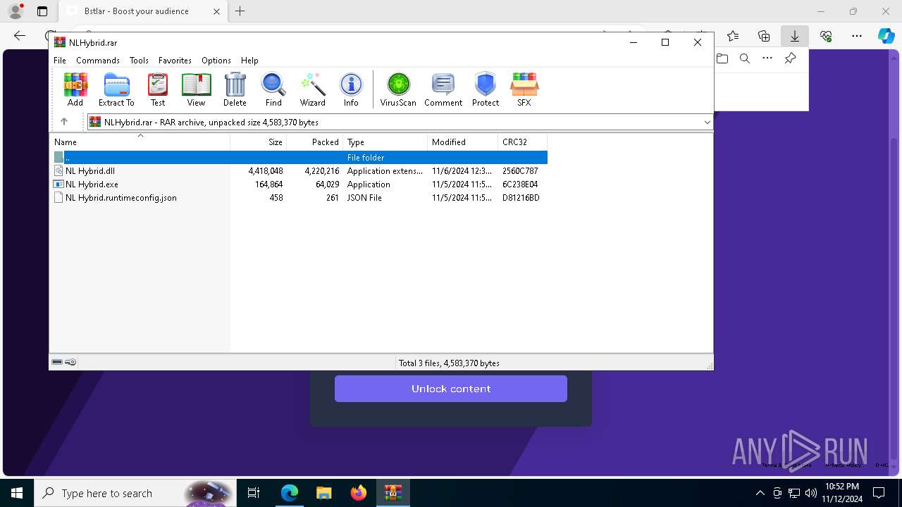 Malware analysis https://bstlar.com/1fs/NLHybrid Malicious activity | ANY.RUN - Malware Sandbox ...