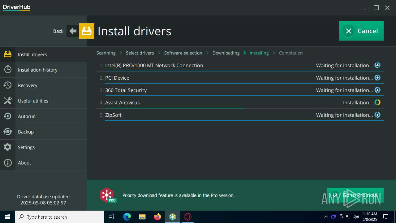 Malware analysis driver-hub-install__28.exe Malicious activity | ANY ...