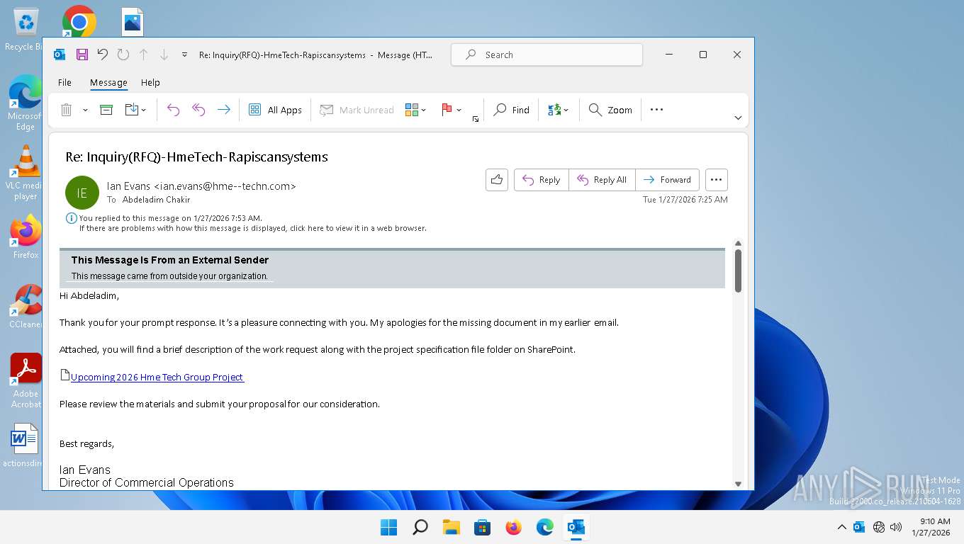 Malware analysis Re Inquiry(RFQ)-HmeTech-Rapiscansystems.msg Malicious ...