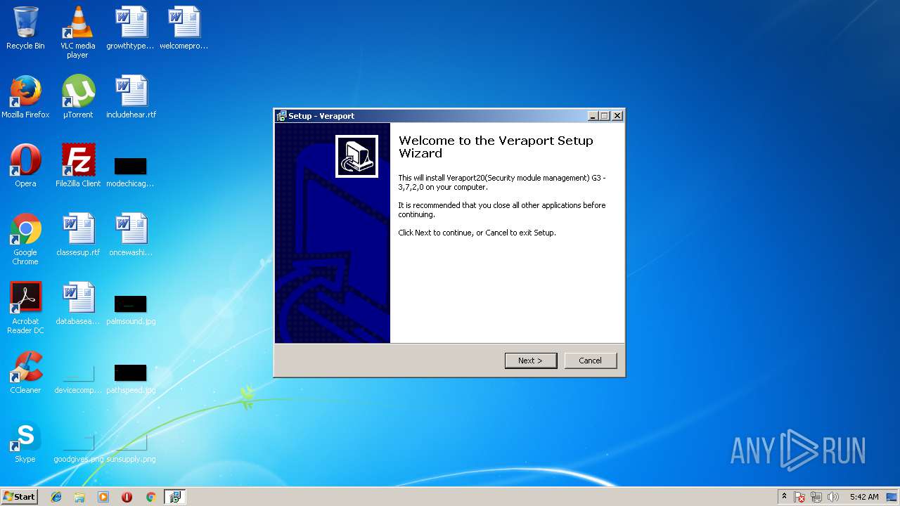 Malware analysis veraport-g3-sha2.exe Malicious activity | ANY.RUN - Malware Sandbox Online