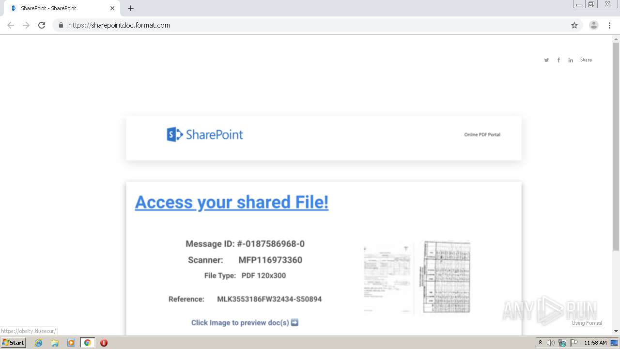 Malware analysis https://urlsand.esvalabs.com/?u=https%3A%2F%2Fsharepointdoc.format.com%2F&e ...