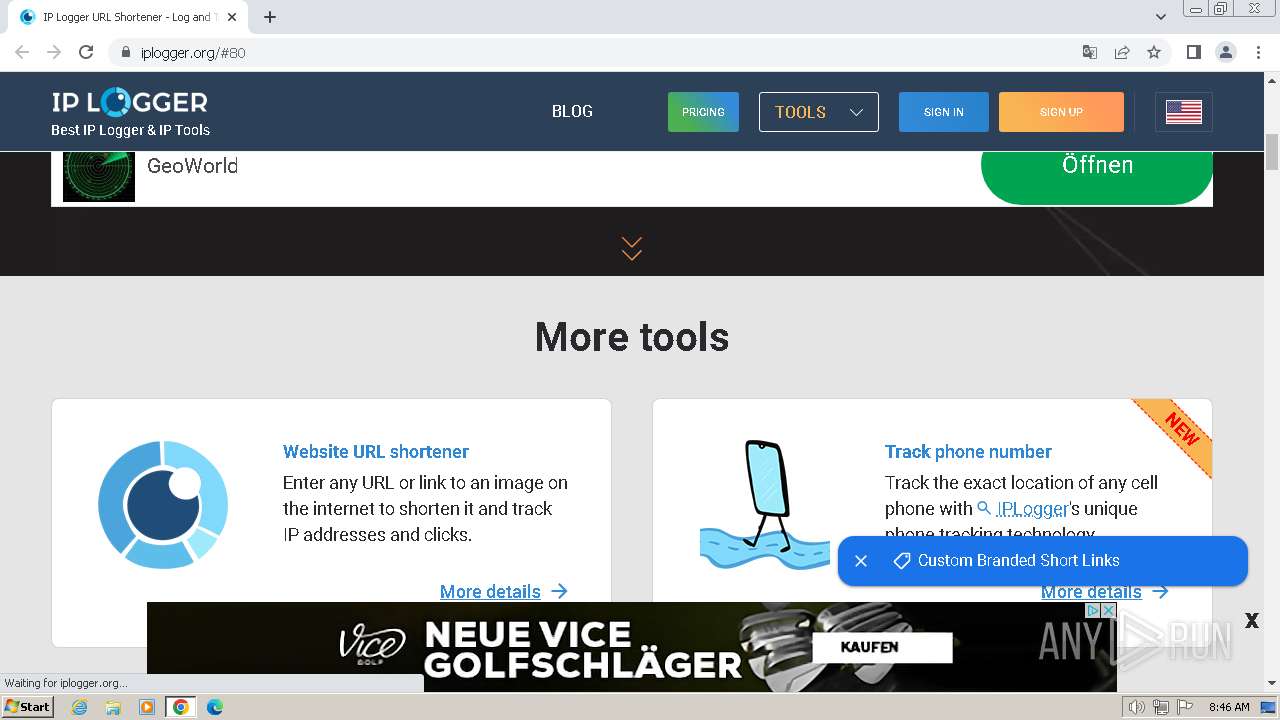 Analysis iplis.ru Malicious activity - Interactive analysis ANY.RUN