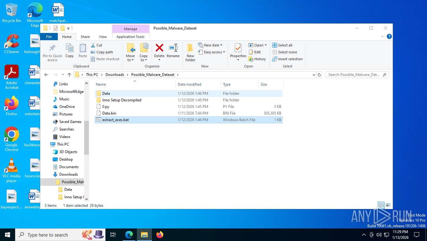 Malware analysis https://vikingfile.com/f/yYgTtSQFcg#Possible_Malware_Dataset.zip%22 Malicious ...