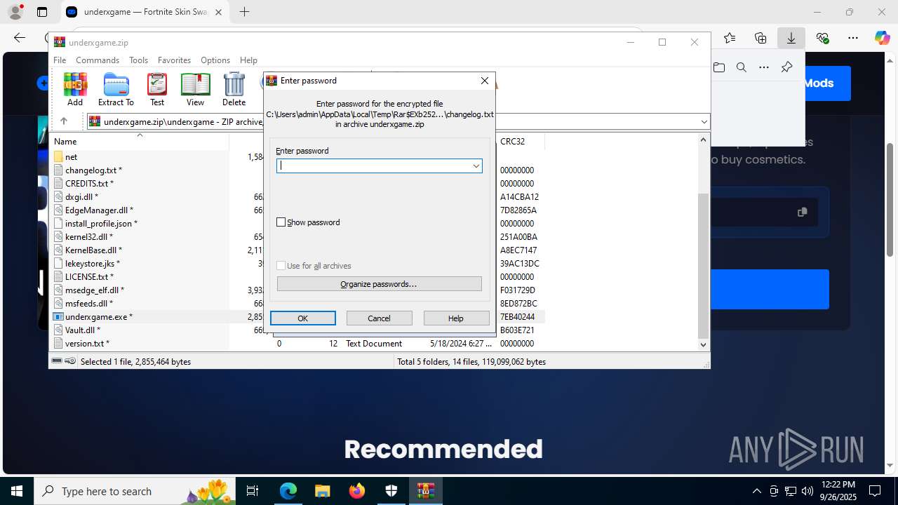 Analysis underxgame.com Malicious activity - Interactive analysis ANY.RUN