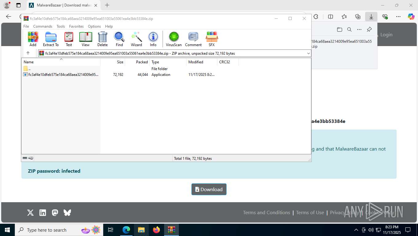 Malware analysis https://bazaar.abuse.ch/browse/ Malicious activity | ANY.RUN - Malware Sandbox ...