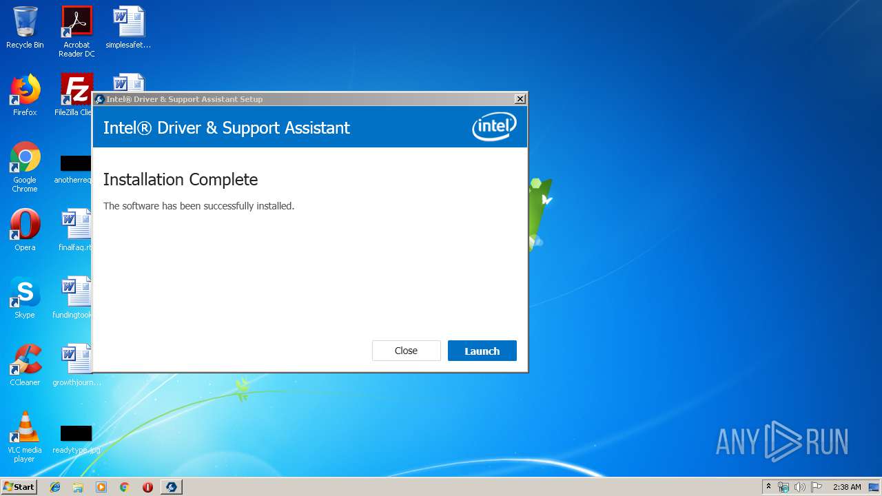 Malware Analysis Intel-driver-and-support-assistant-installer.exe