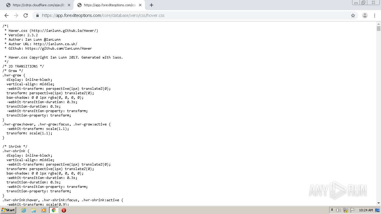 Malware analysis https://cdnjs.cloudflare.com/ajax/libs/popper.js/1.12.9/umd/popper.min.js ...