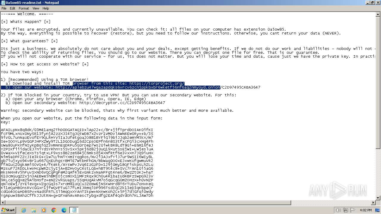 Analysis b.exe (MD5: 4D84641B65D8BB6C3EF03BF59434242D) Malicious ...