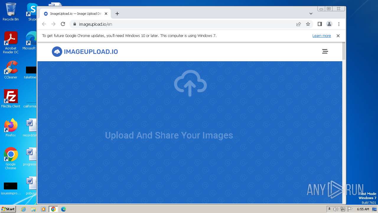 Malware analysis imageupload.io Malicious activity | ANY.RUN - Malware Sandbox Online