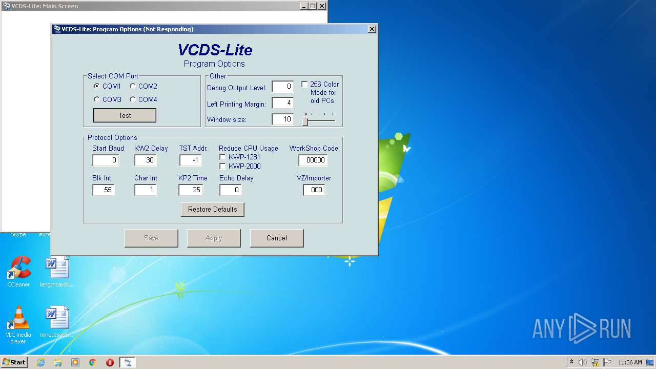 Malware analysis VCDS lite 1.2 Full (Registered Activated).exe ...