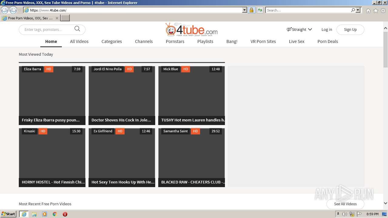 Malware analysis https://4tube.com Malicious activity | ANY.RUN ...