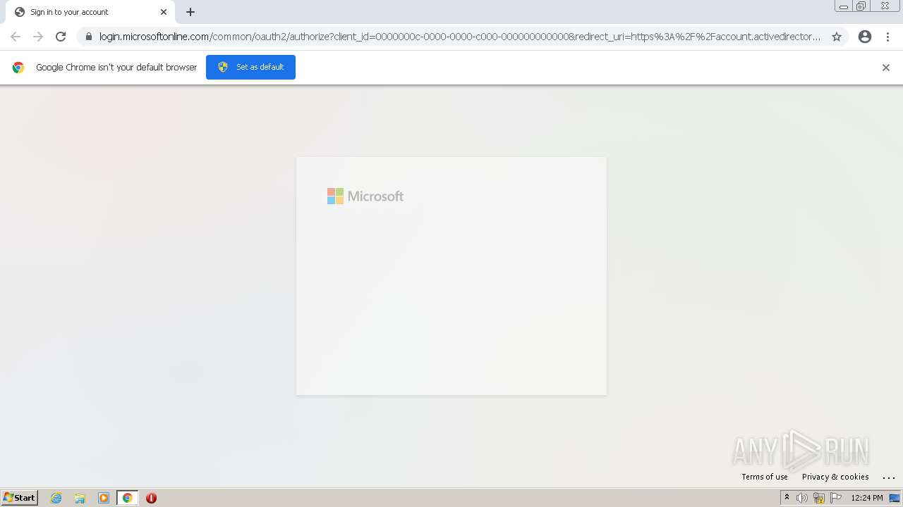 Malware analysis https://account.activedirectory.windowsazure.com Malicious activity | ANY.RUN ...