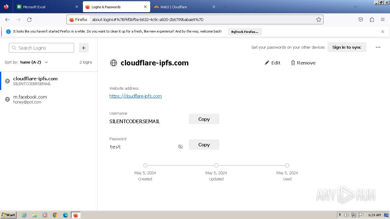 Malware analysis https://cloudflare-ipfs.com/ipfs ...