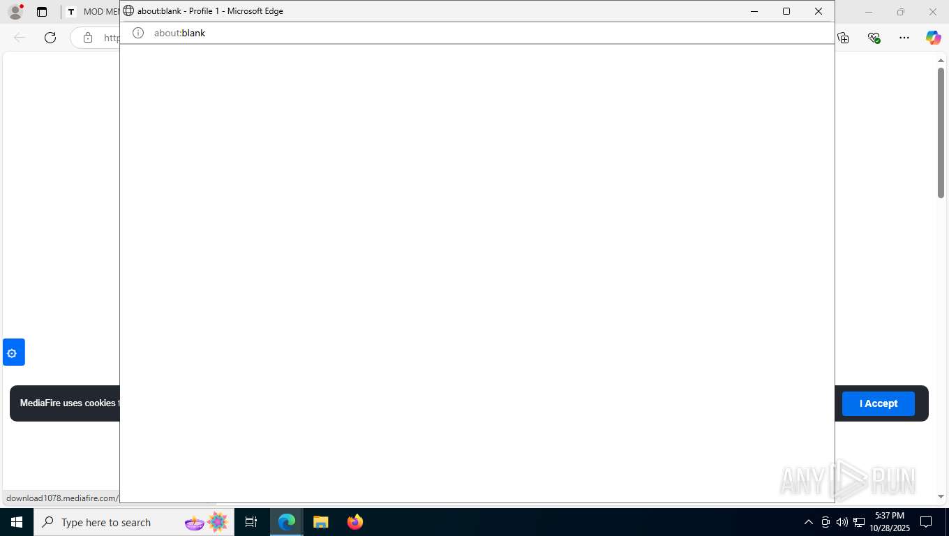 Malware analysis telegra.ph/MOD-MENU-08-21 Malicious activity | ANY.RUN ...