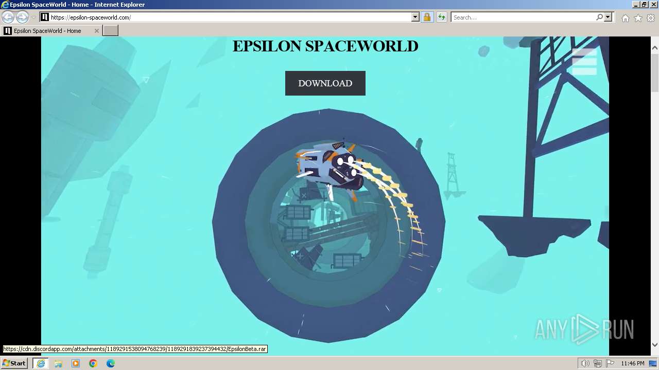 Malware analysis https://epsilon-spaceworld.com Malicious activity | ANY.RUN - Malware Sandbox ...