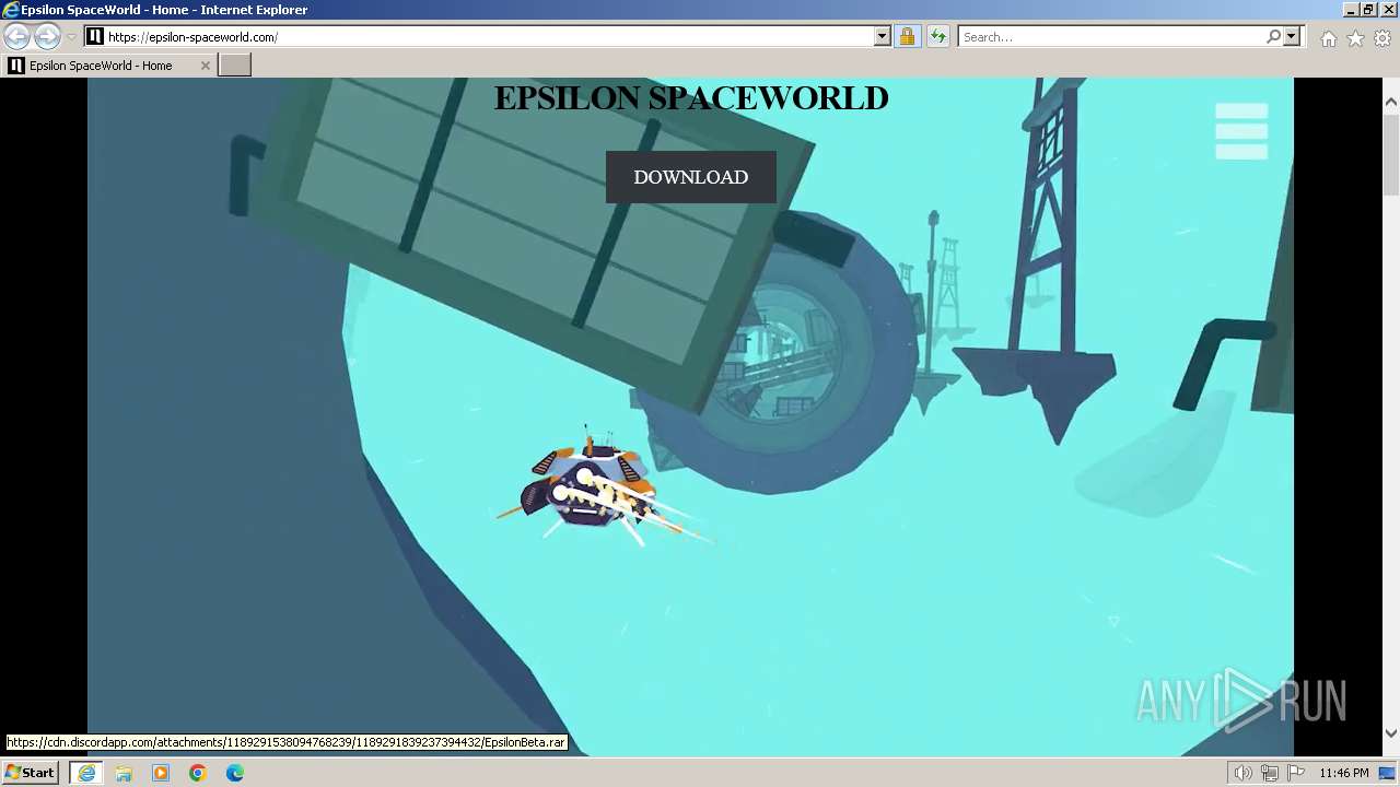 Malware analysis https://epsilon-spaceworld.com Malicious activity | ANY.RUN - Malware Sandbox ...