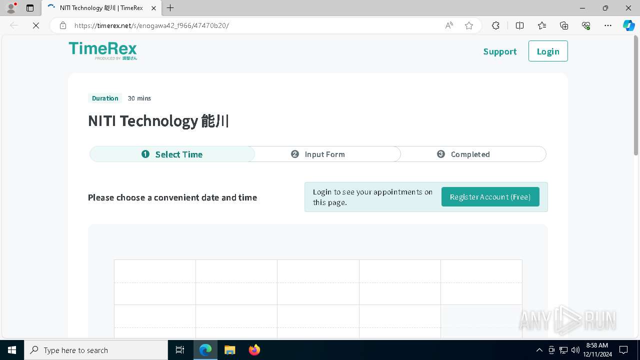 Analysis https://timerex.net/s/enogawa42_f966/47470b20 No threats detected - Interactive ...