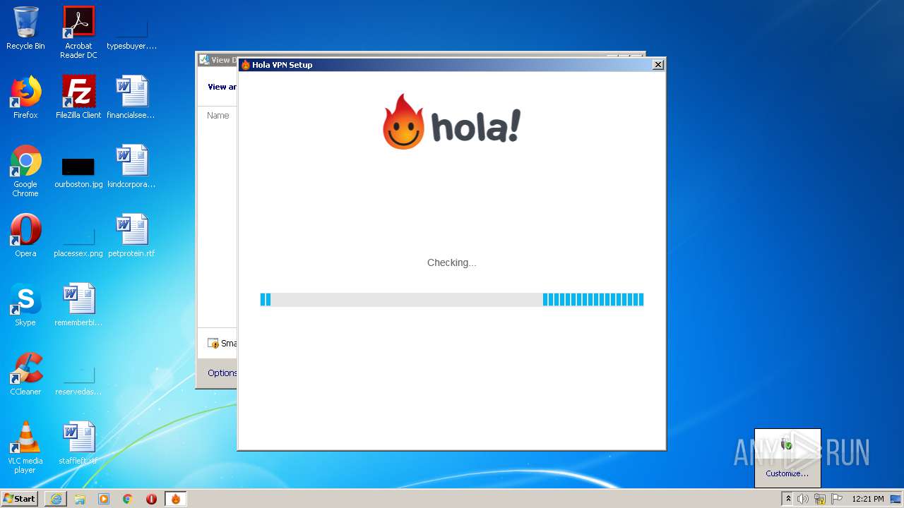 Malware analysis https://cdn4.hola.org/static/setup/1.0.7542.24059/Hola ...