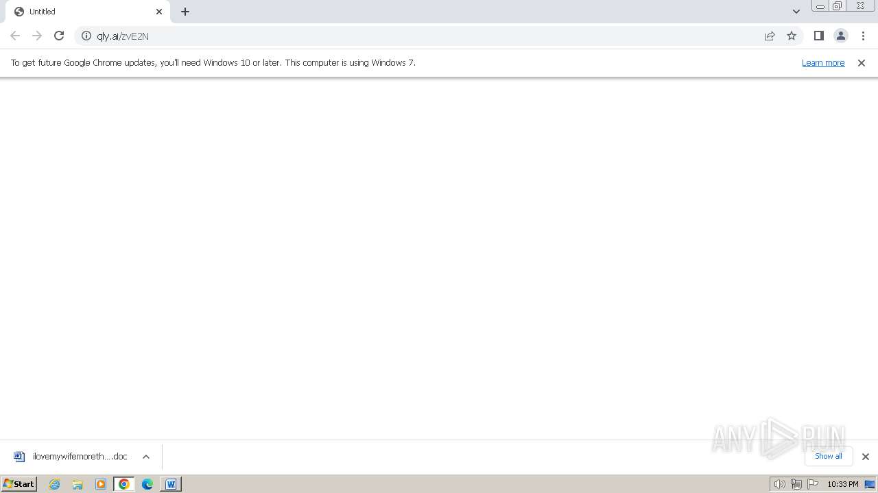 Analysis http://qly.ai/zvE2N No threats detected - Interactive analysis ANY.RUN