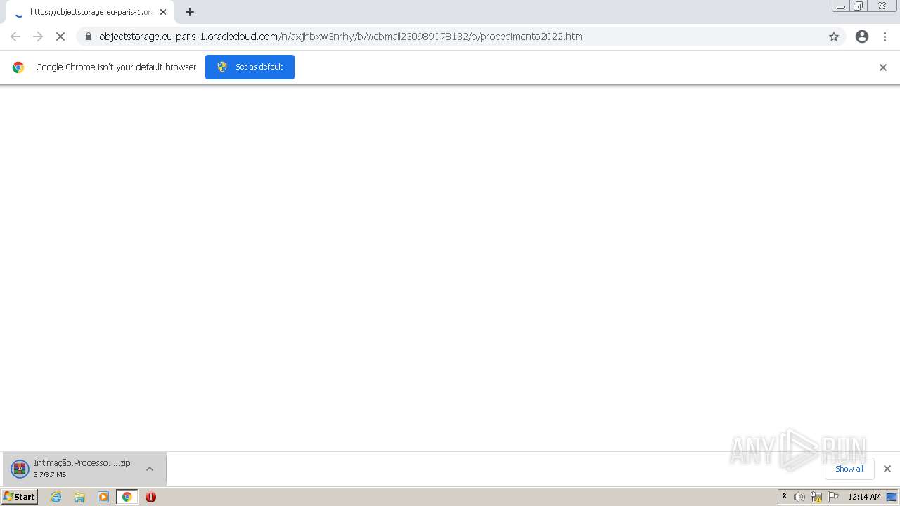 Malware analysis https://objectstorage.eu-paris-1.oraclecloud.com/n/axjhbxw3nrhy/b ...